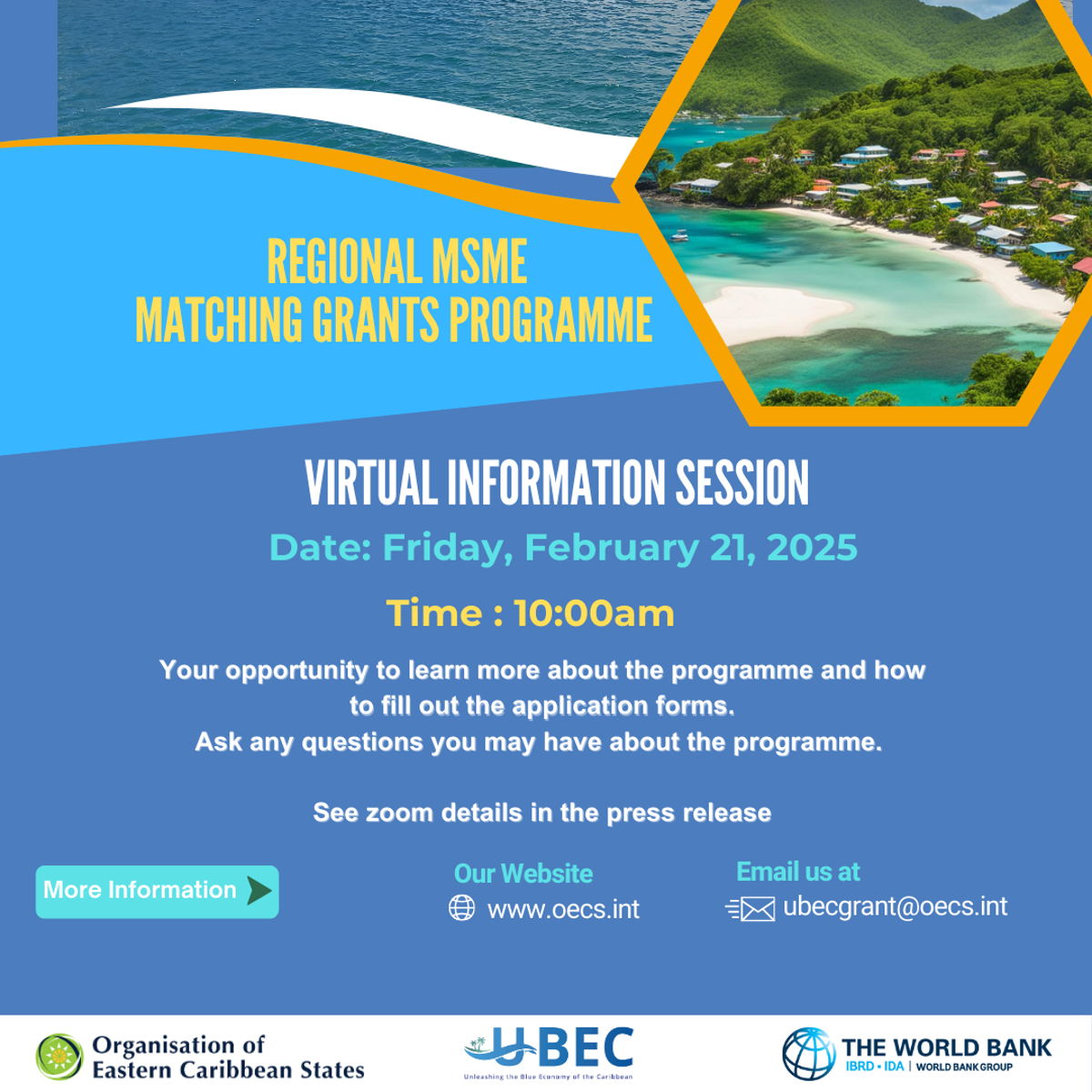 OECS Commission Announces Virtual Information Sessions for Window 2 Call for Proposals on the ...